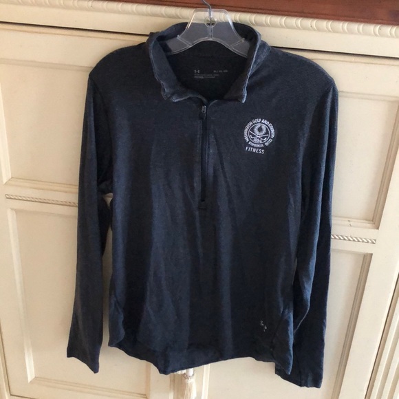 Under Armour | Sweaters | Under Armour Womens Quarter Neck Pullover ...